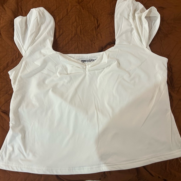 Princess Polly | Tops | Princess Polly White Top | Poshmark
